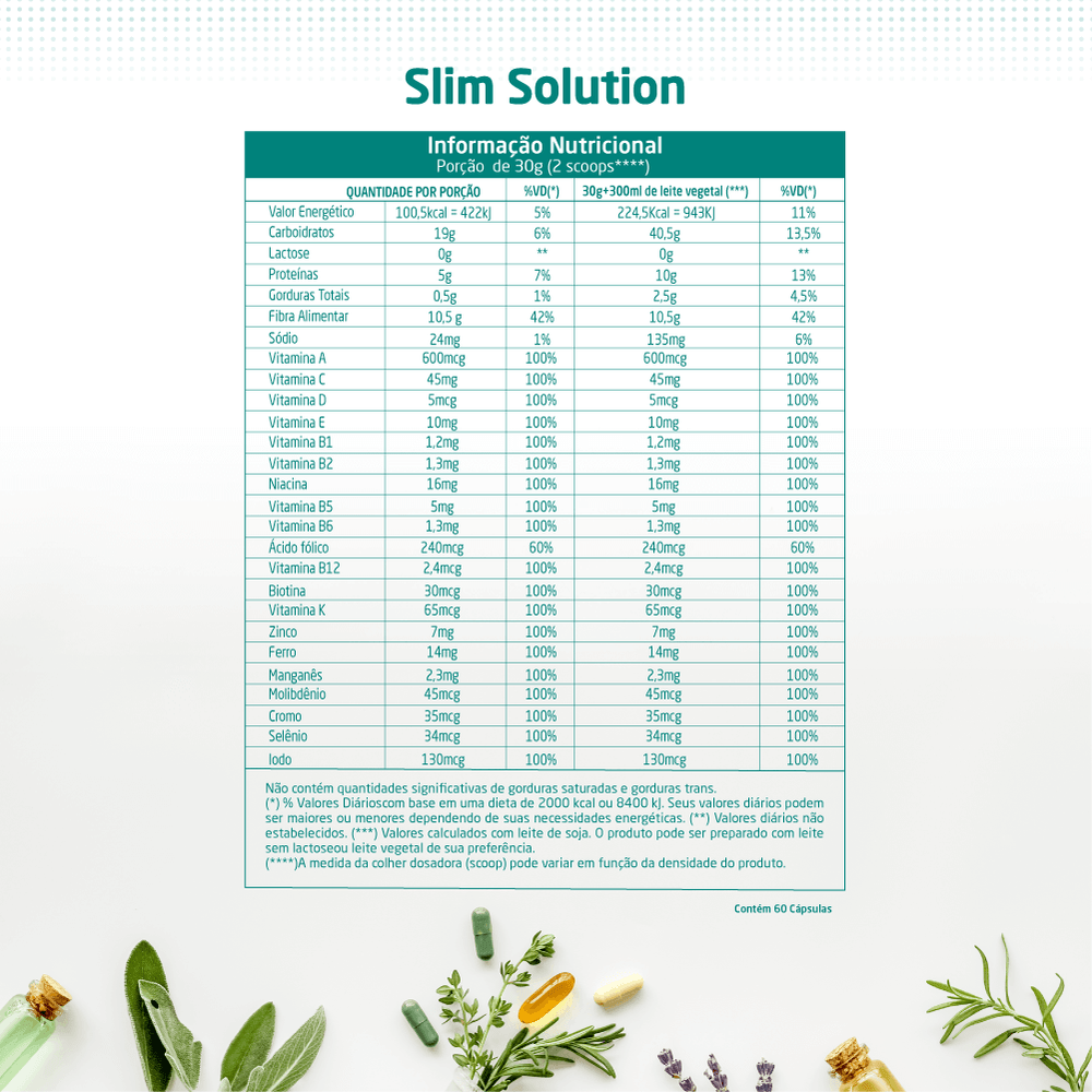 Slim Solution 450g - Artesanal